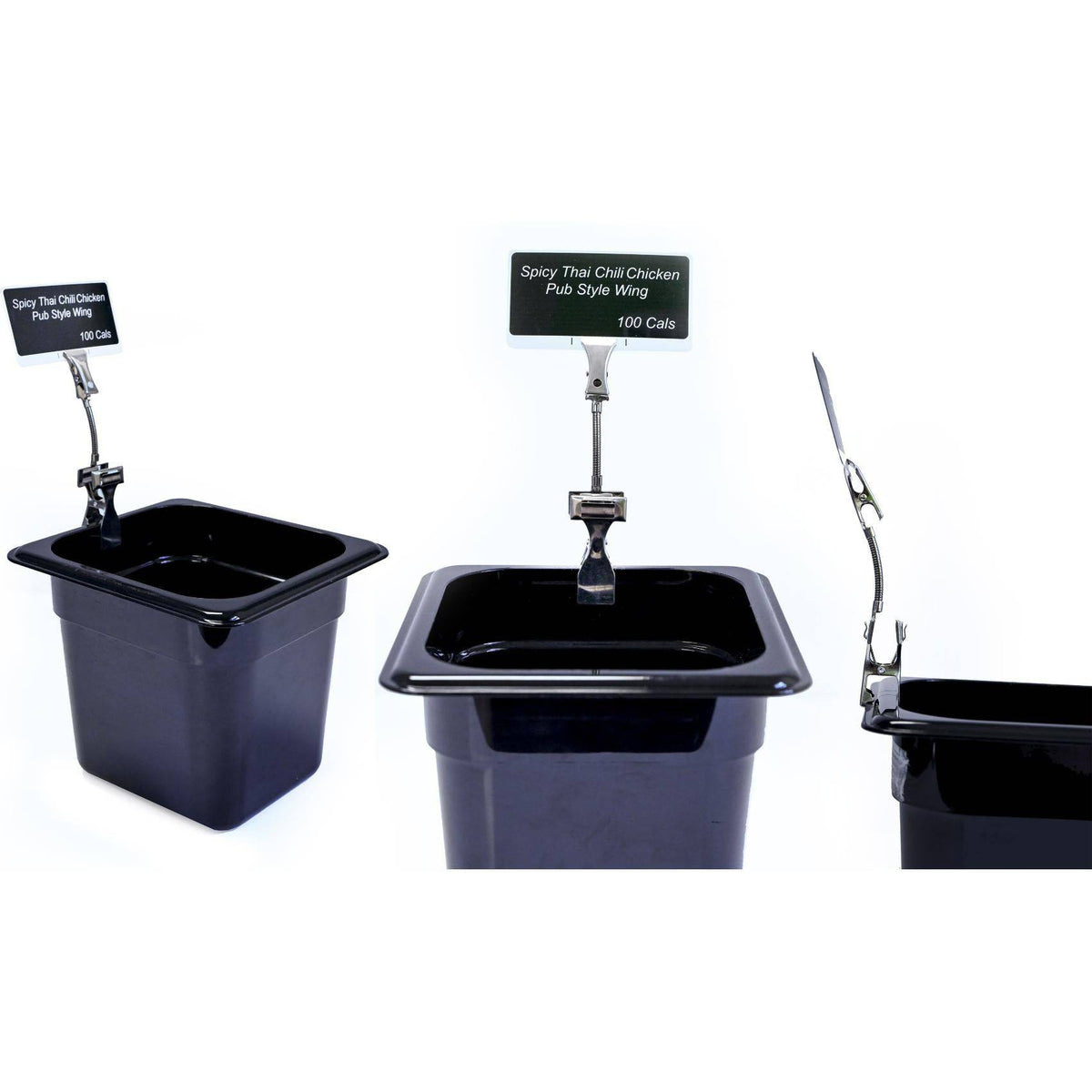 Pan Lip Clip - Clip Sign Holder | FoodSignPros