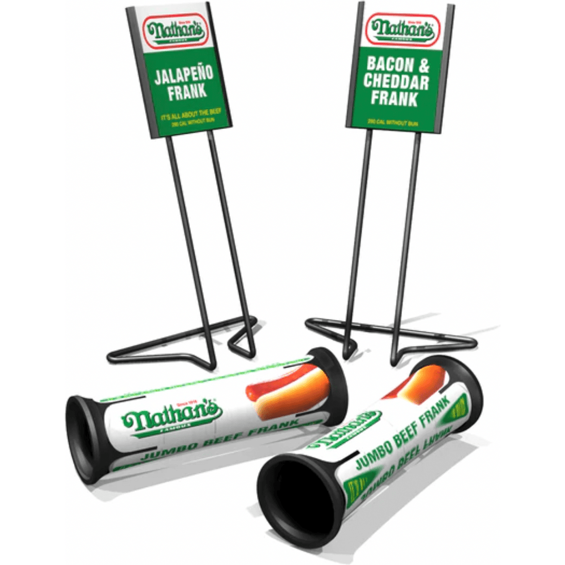 Hot Dog Roller Grill Signs, Roller Grill Flavor IDs, and Merchandising ...