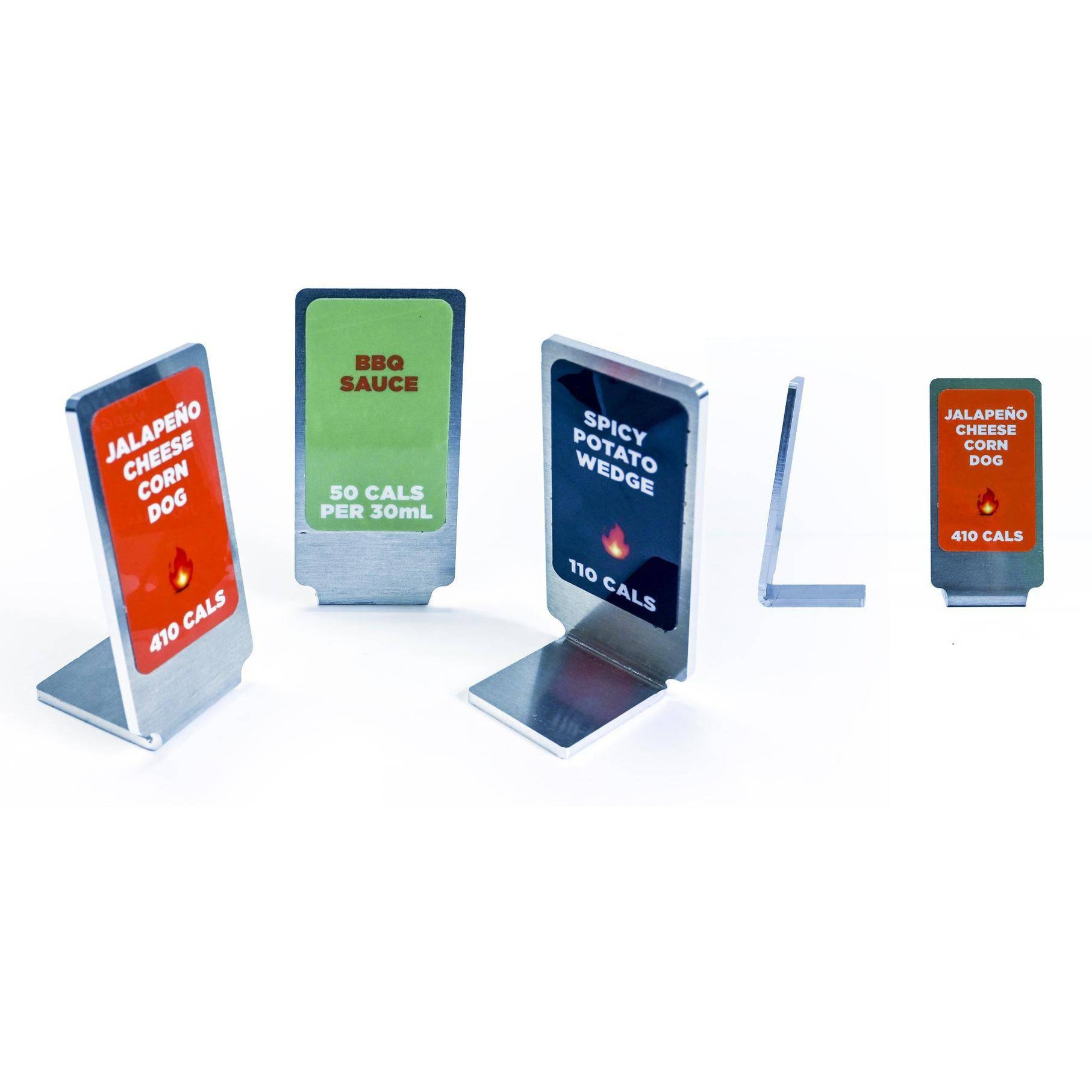 Custom Flavor Identifiers - Food-Safe, High-Heat Signage & Labels ...