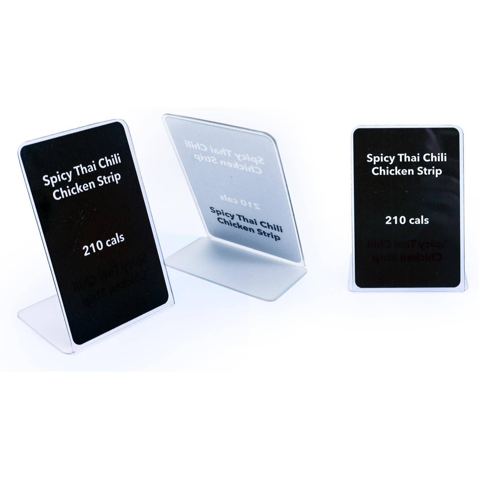 Custom Display Case Signs and Merchandising | FoodSignPros