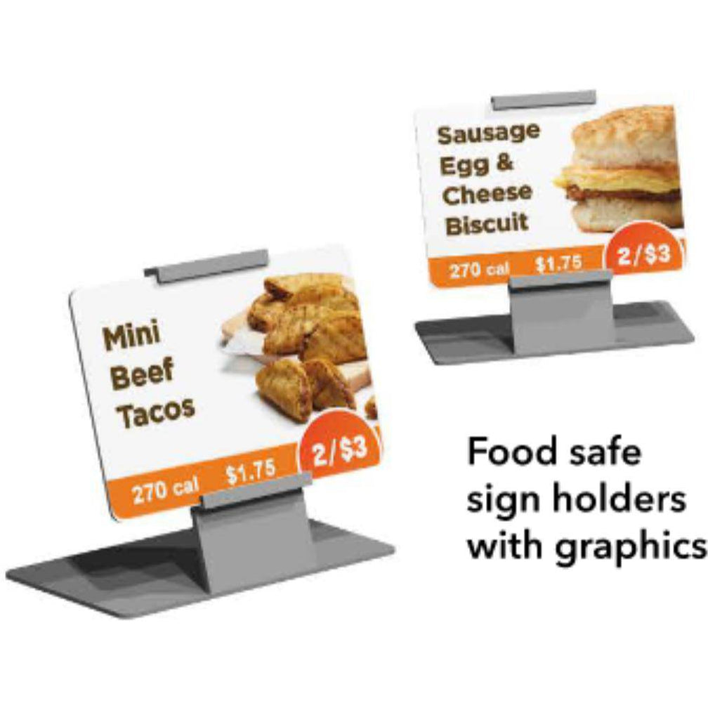 Custom Display Case Signs and Merchandising | FoodSignPros