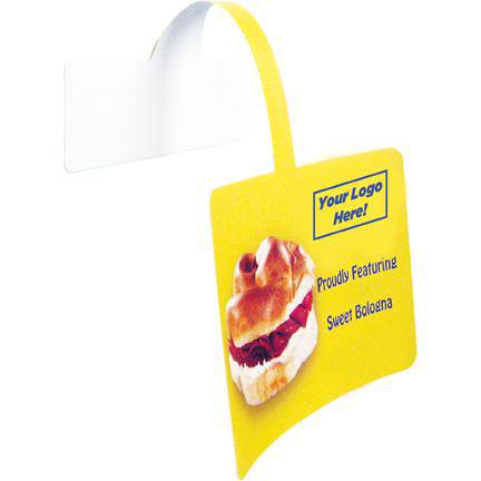 Custom Shelf Wobbler Sign | FoodSignPros