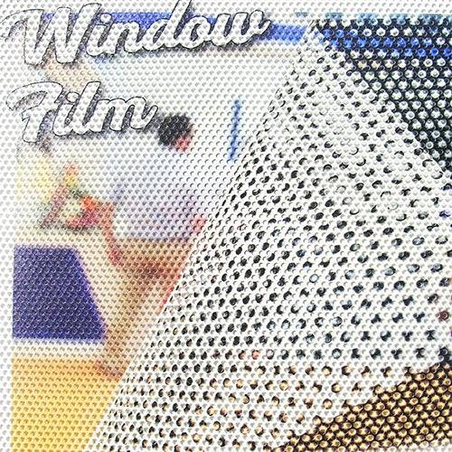 Custom Clear/Mesh Window Cling | FoodSignPros