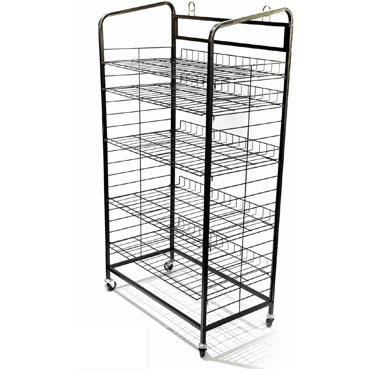Five-Tier Wire Rack - Freestanding | FoodSignPros